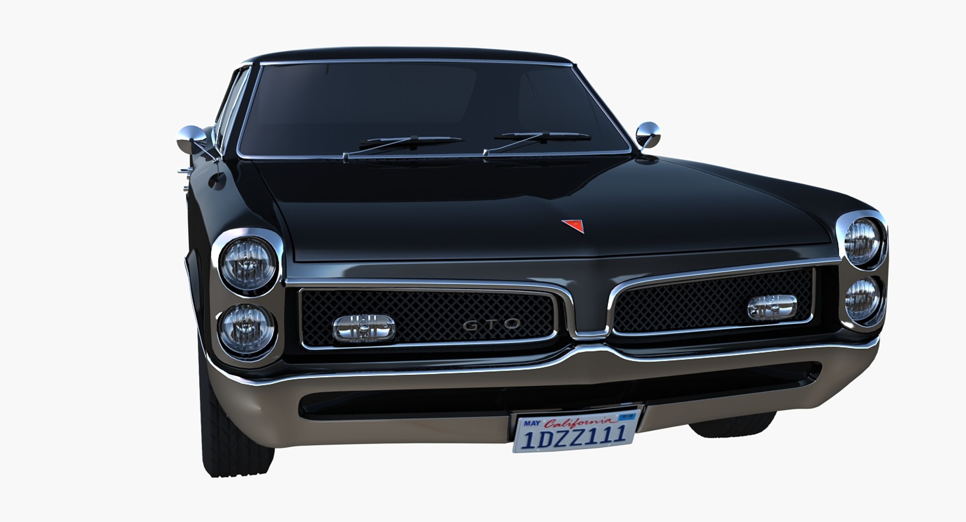 3d Pontiac Gto 67 Model