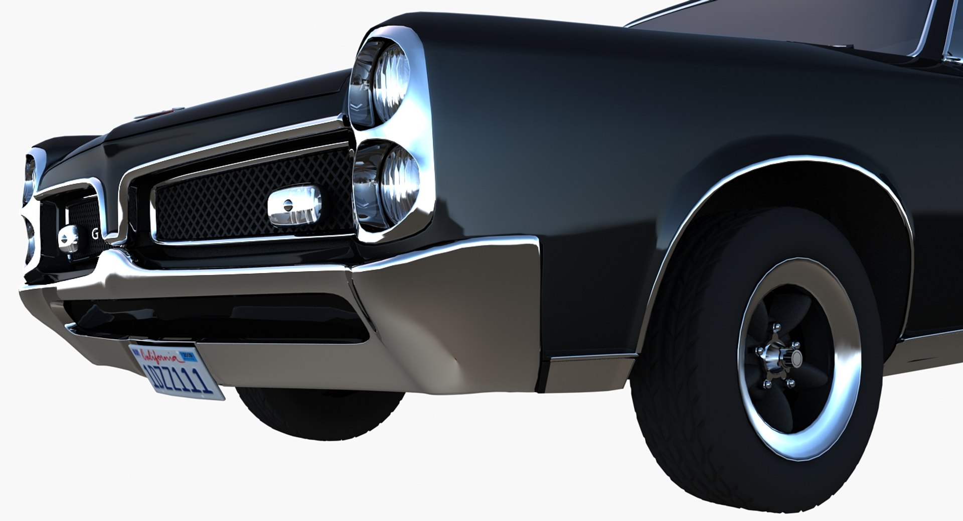 3d Pontiac Gto 67 Model