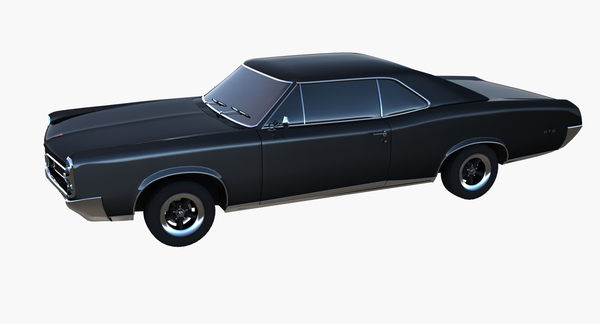 3d Pontiac Gto 67 Model