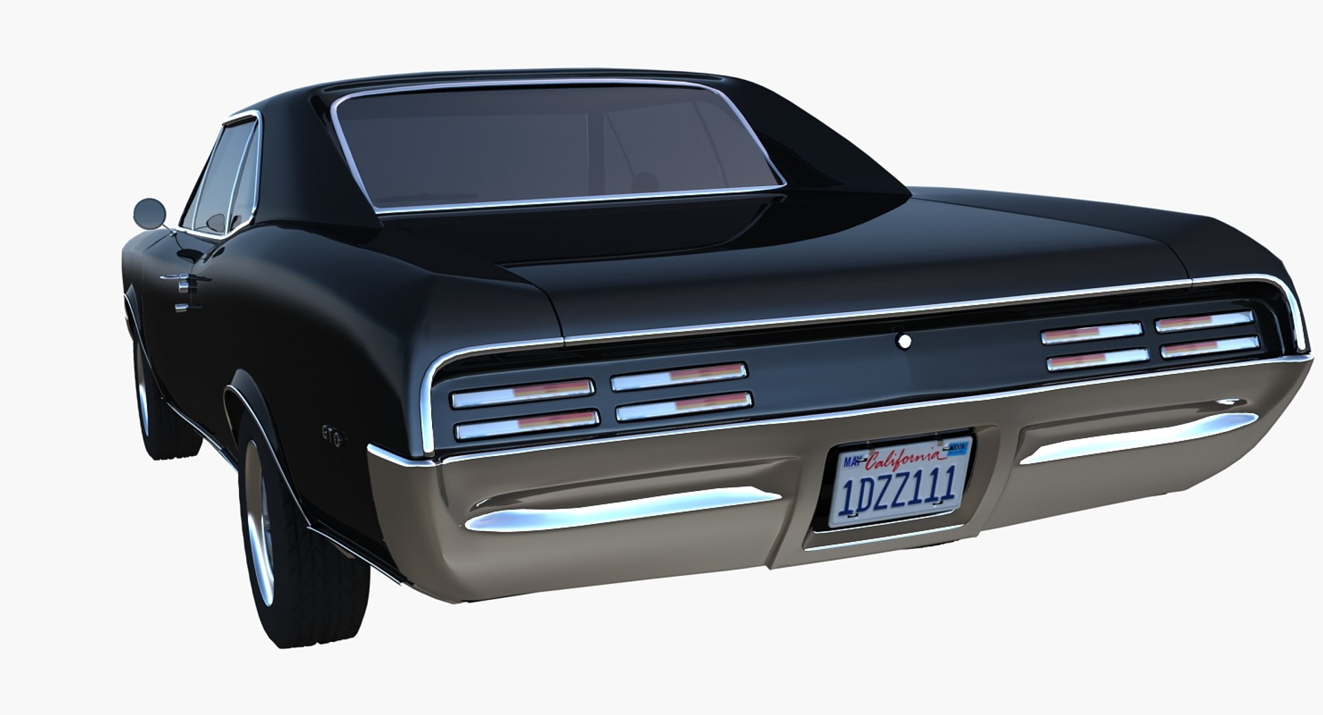 3d Pontiac Gto 67 Model