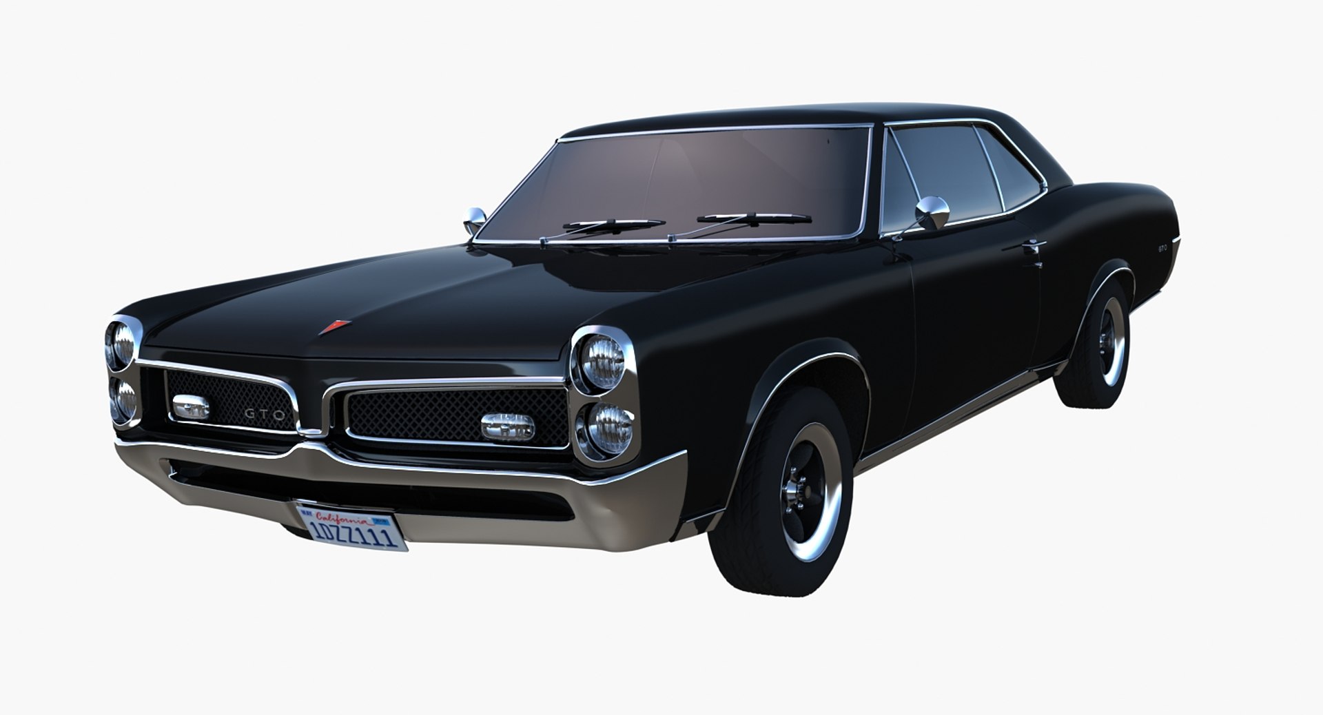 3d Pontiac Gto 67 Model