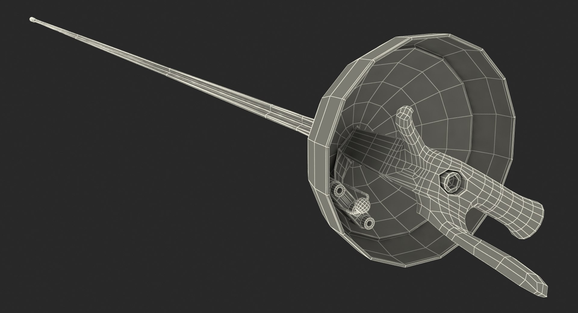 3D Fencing Sabre - TurboSquid 1283167