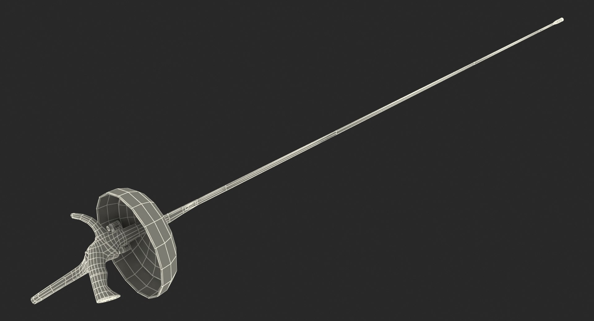 3D Fencing Sabre - TurboSquid 1283167