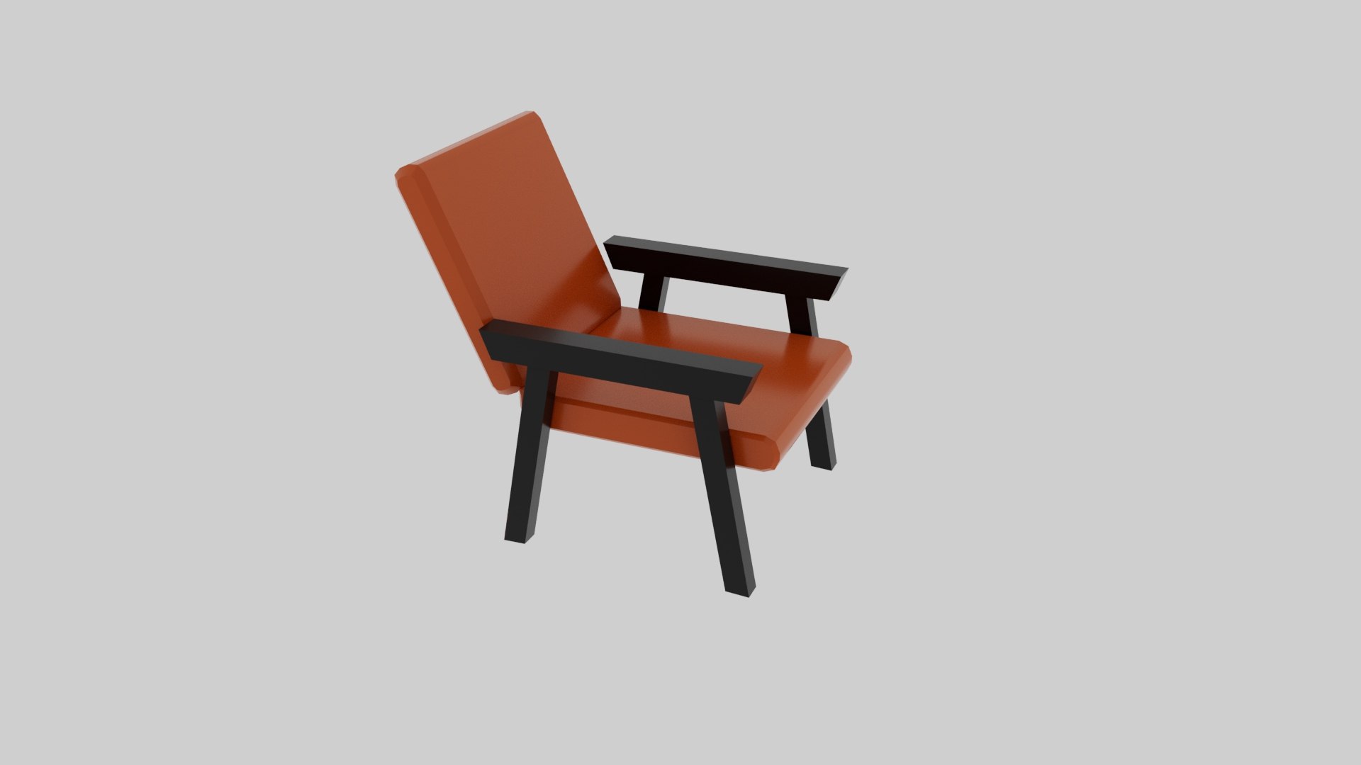 Low Poly Chair 3D Model Game Ready 3D Model - TurboSquid 2381633
