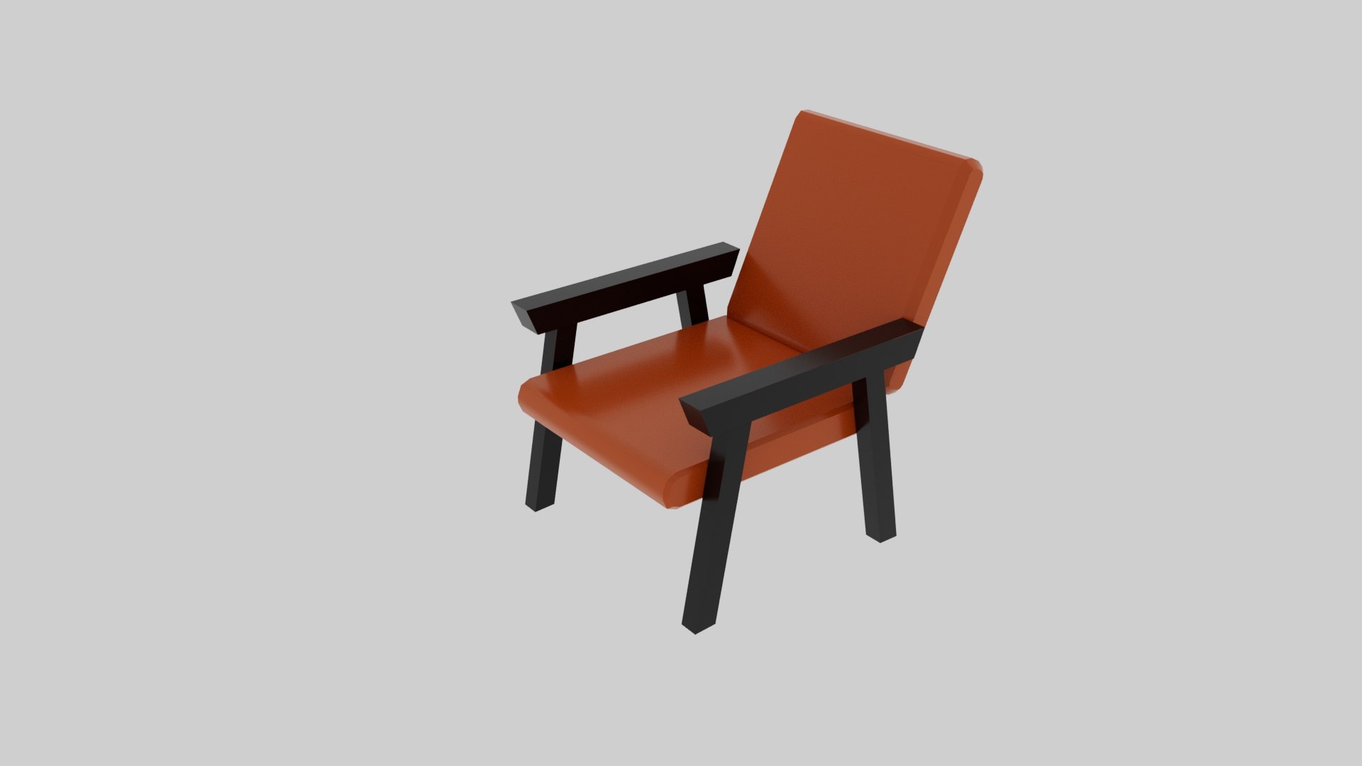 Low Poly Chair 3D Model Game Ready 3D Model - TurboSquid 2381633