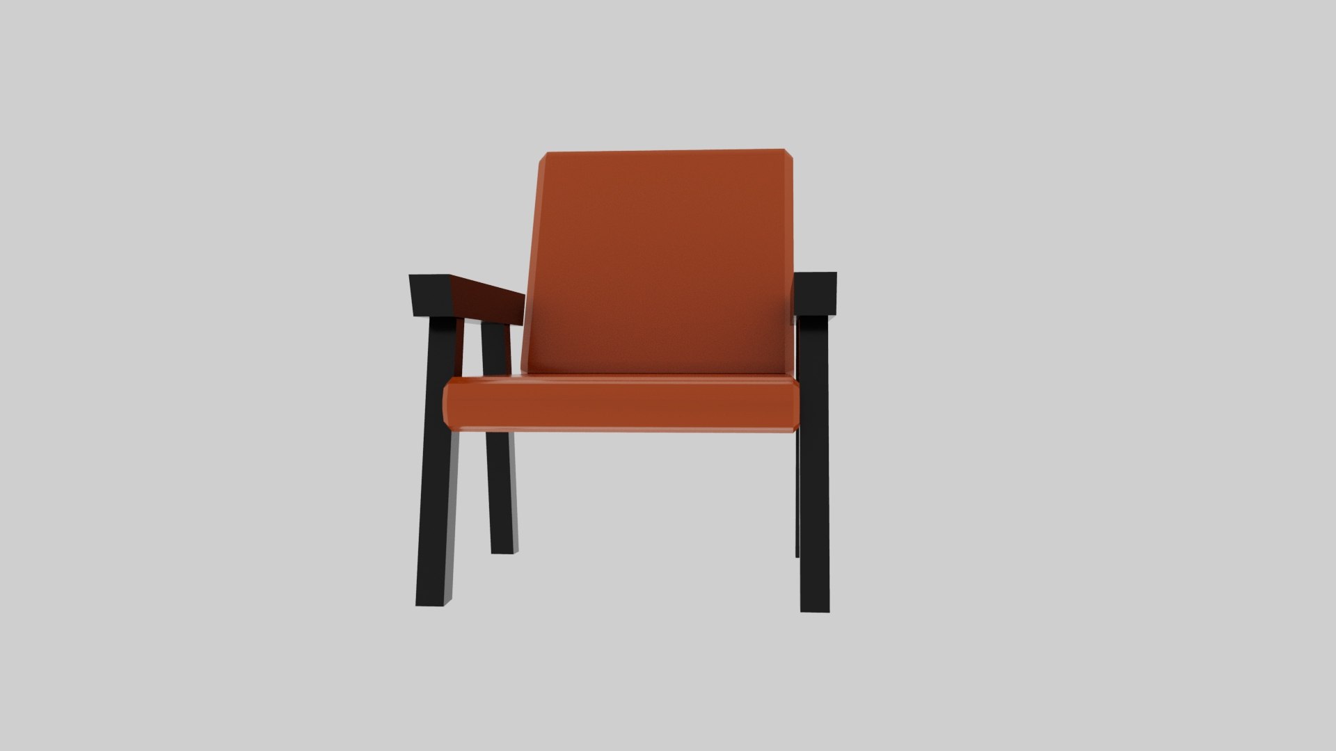Low Poly Chair 3D Model Game Ready 3D Model - TurboSquid 2381633