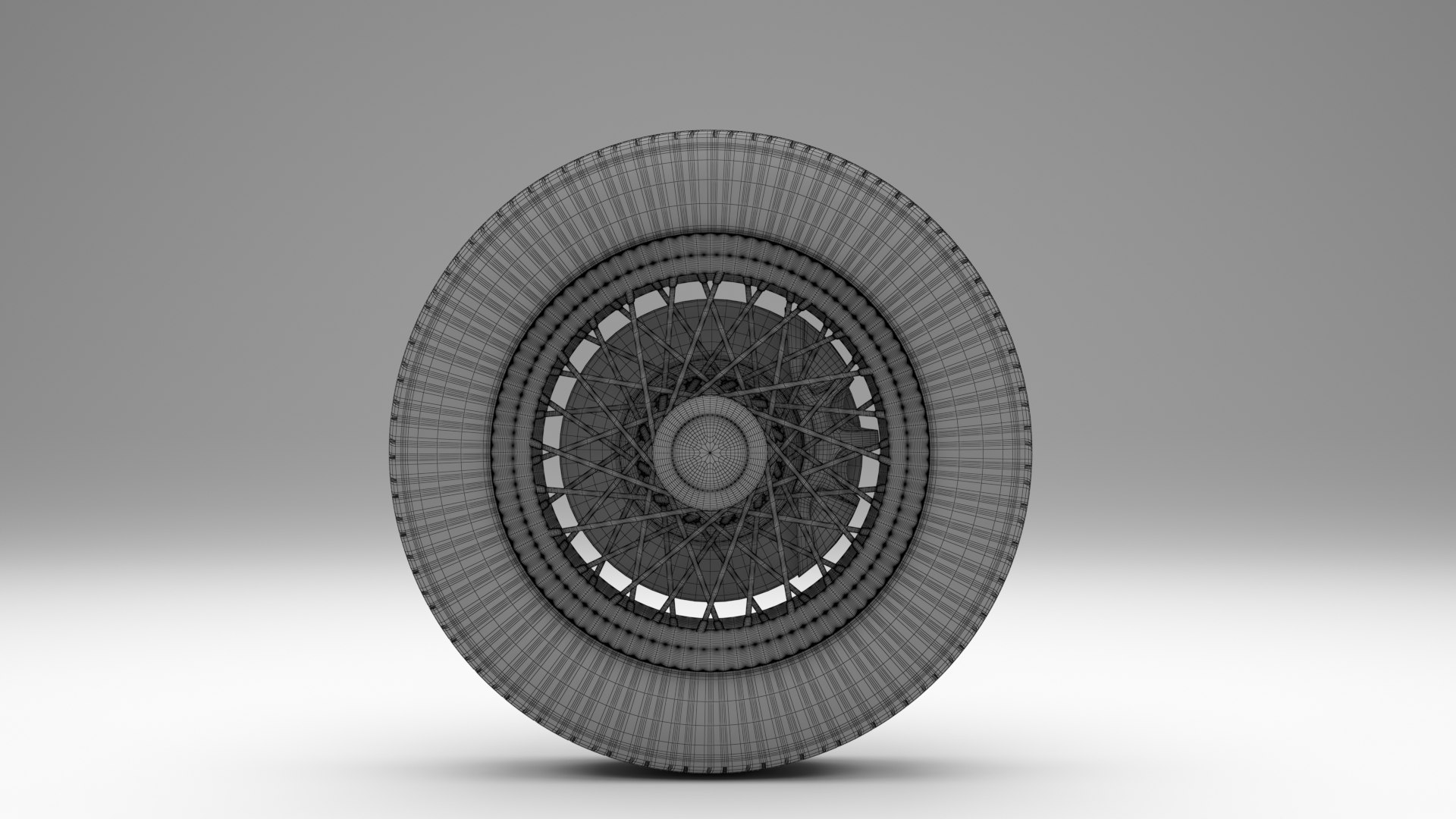 3D Classic Wheel - TurboSquid 2113486