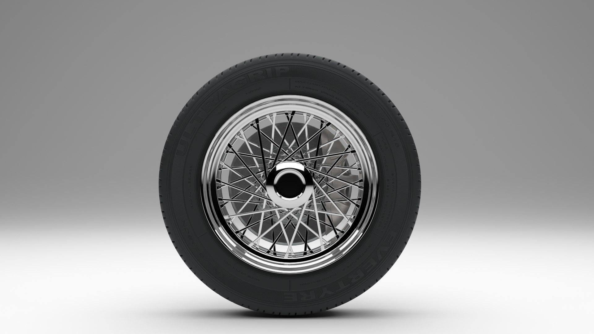 3D Classic Wheel - TurboSquid 2113486