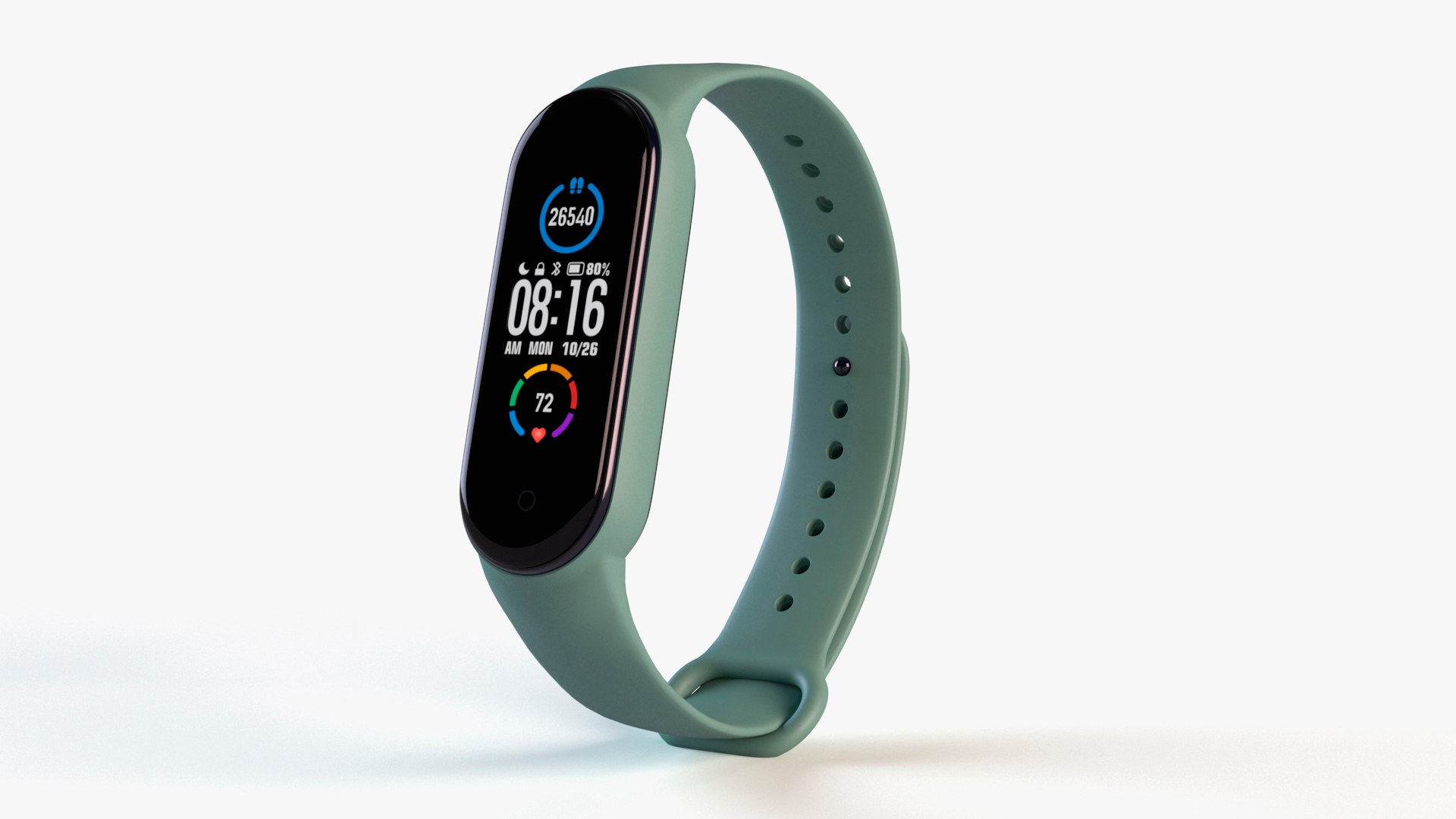 3D band mi 5 model - TurboSquid 1610413