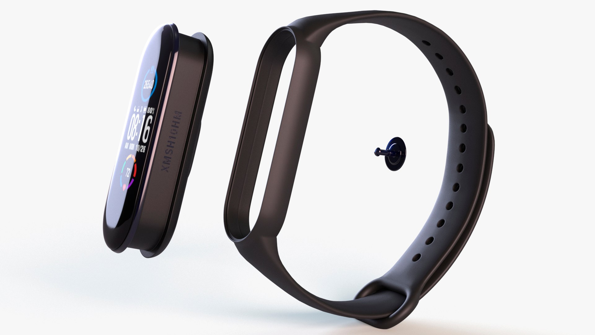 3D band mi 5 model - TurboSquid 1610413