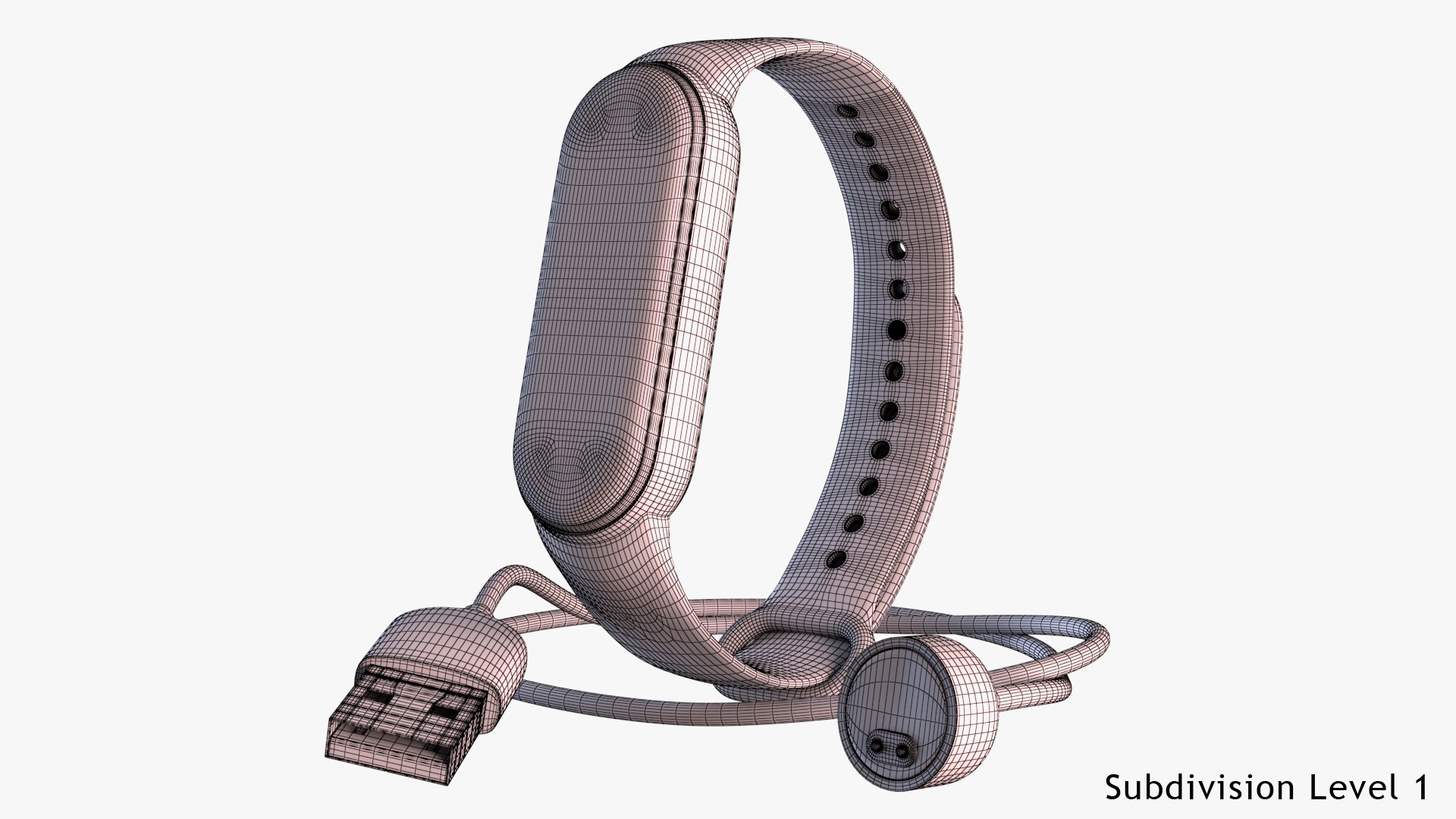 3D band mi 5 model - TurboSquid 1610413