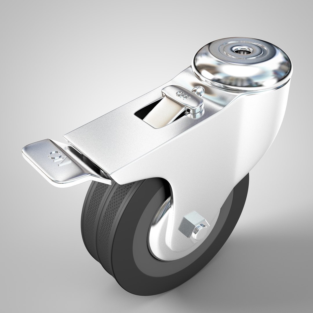 3D Caster Wheel Modeled - TurboSquid 1168420