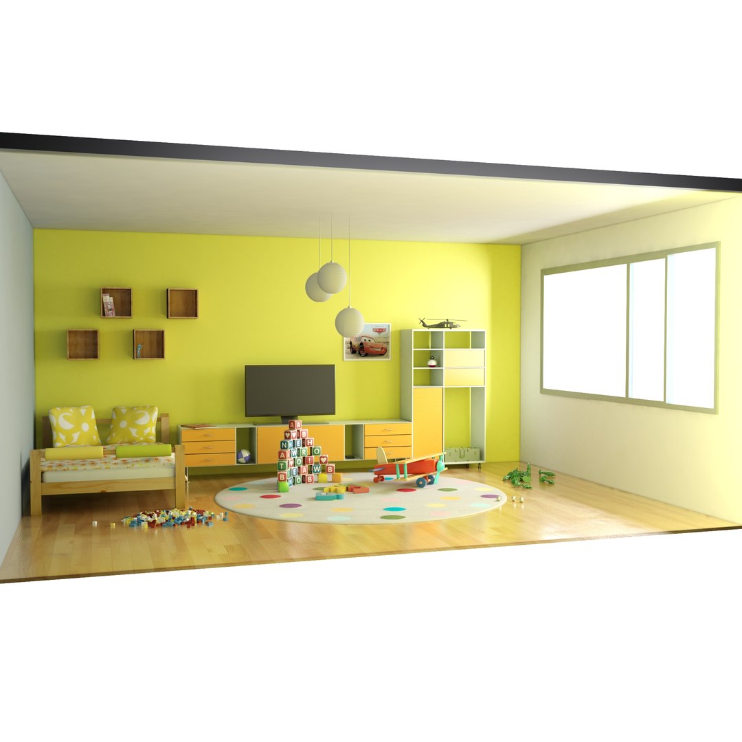 3d Child Room
