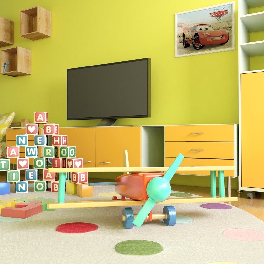 3d Child Room