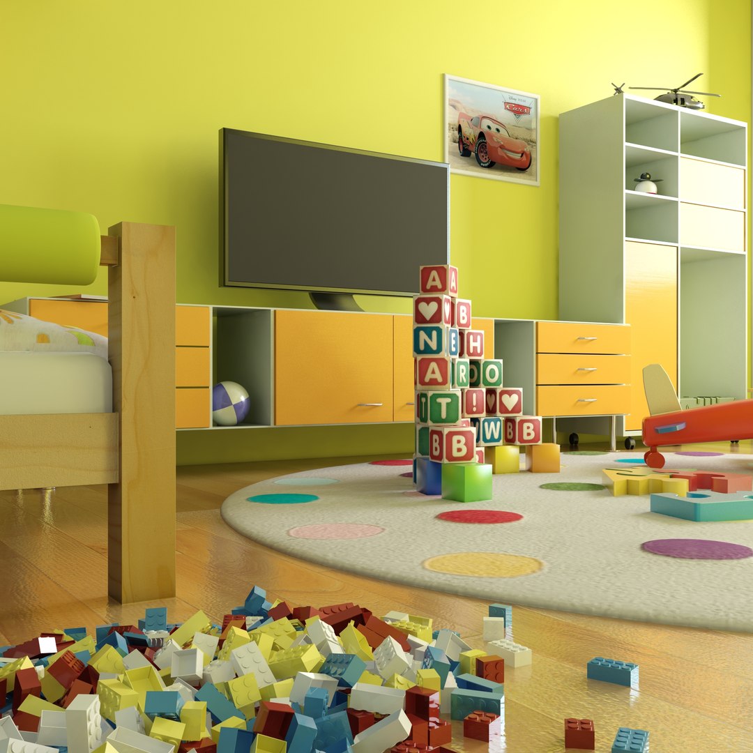 3d Child Room