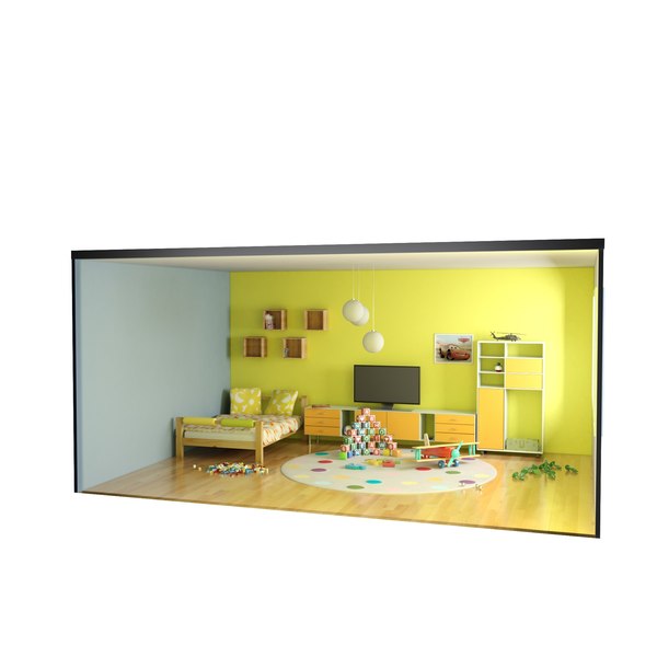 3d child room