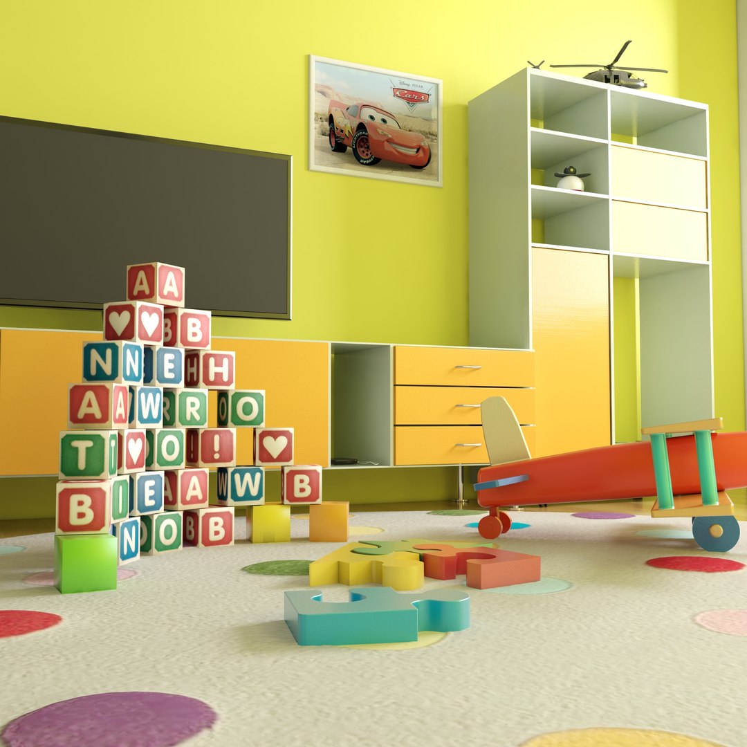 3d Child Room
