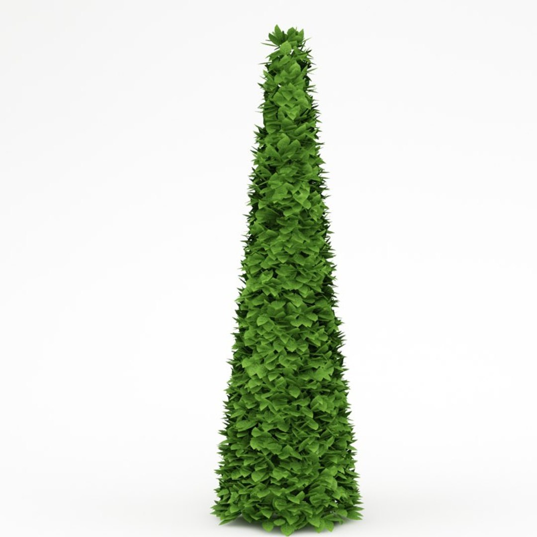 Conical Bush 3d Max