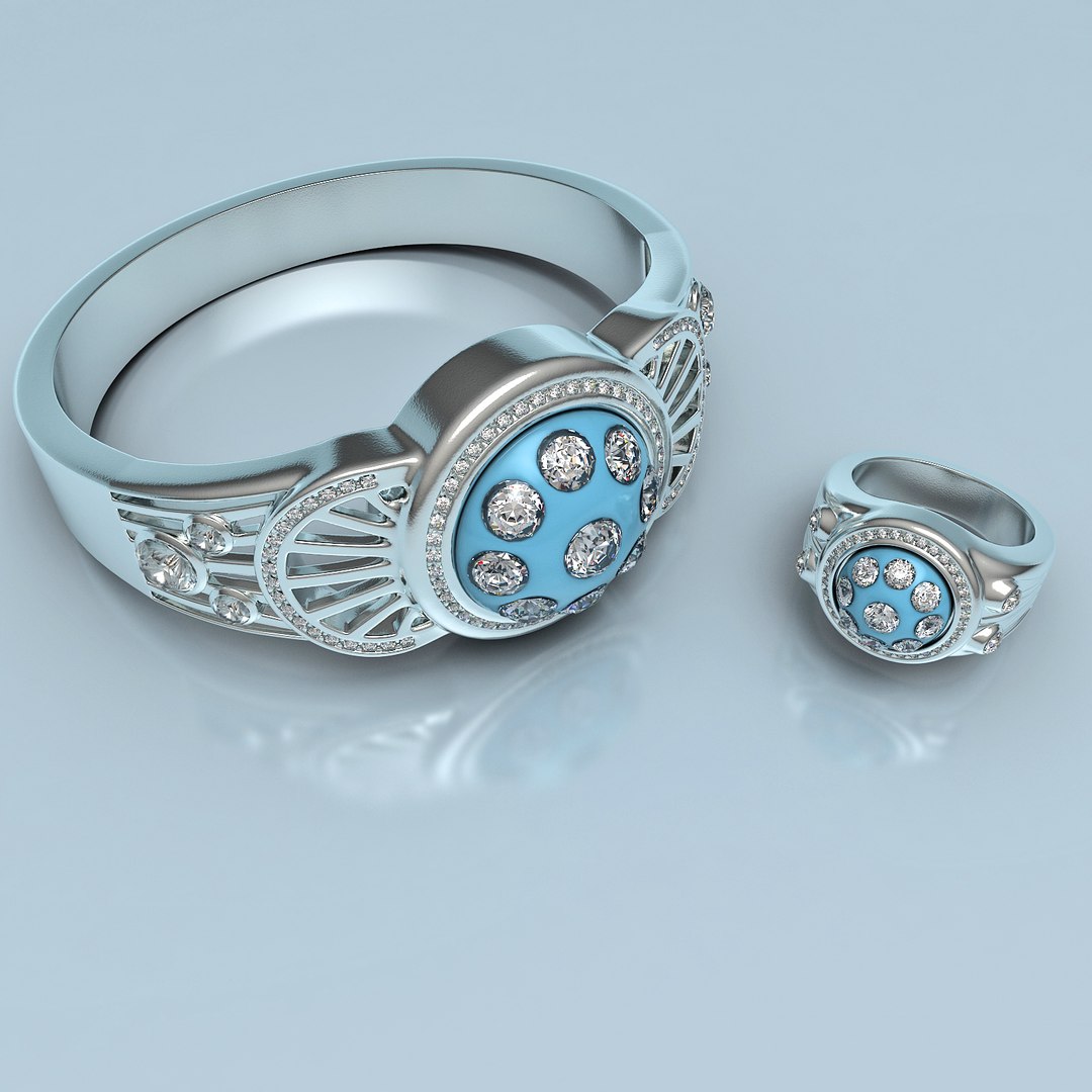 3d ring bracelet