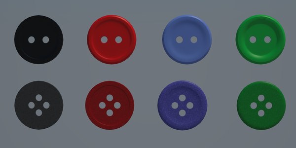 Button 3D Models for Download | TurboSquid