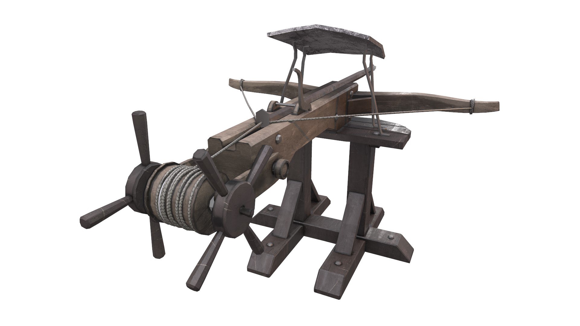 Medieval Balista 3D Model - TurboSquid 2288773