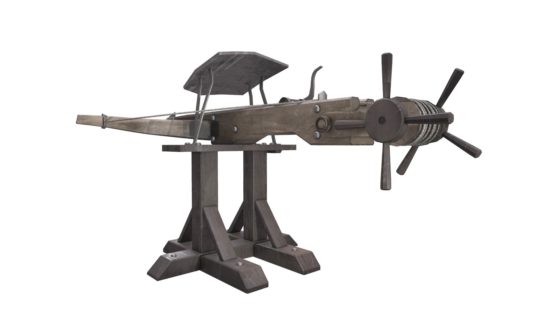 Medieval Balista 3D Model - TurboSquid 2288773