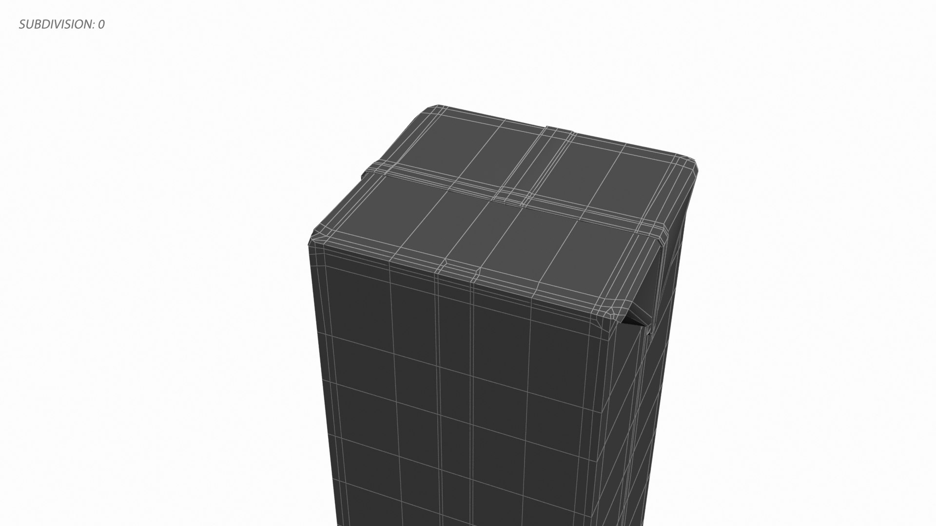 3D Brick Box Liquid Packaging - TurboSquid 1840410