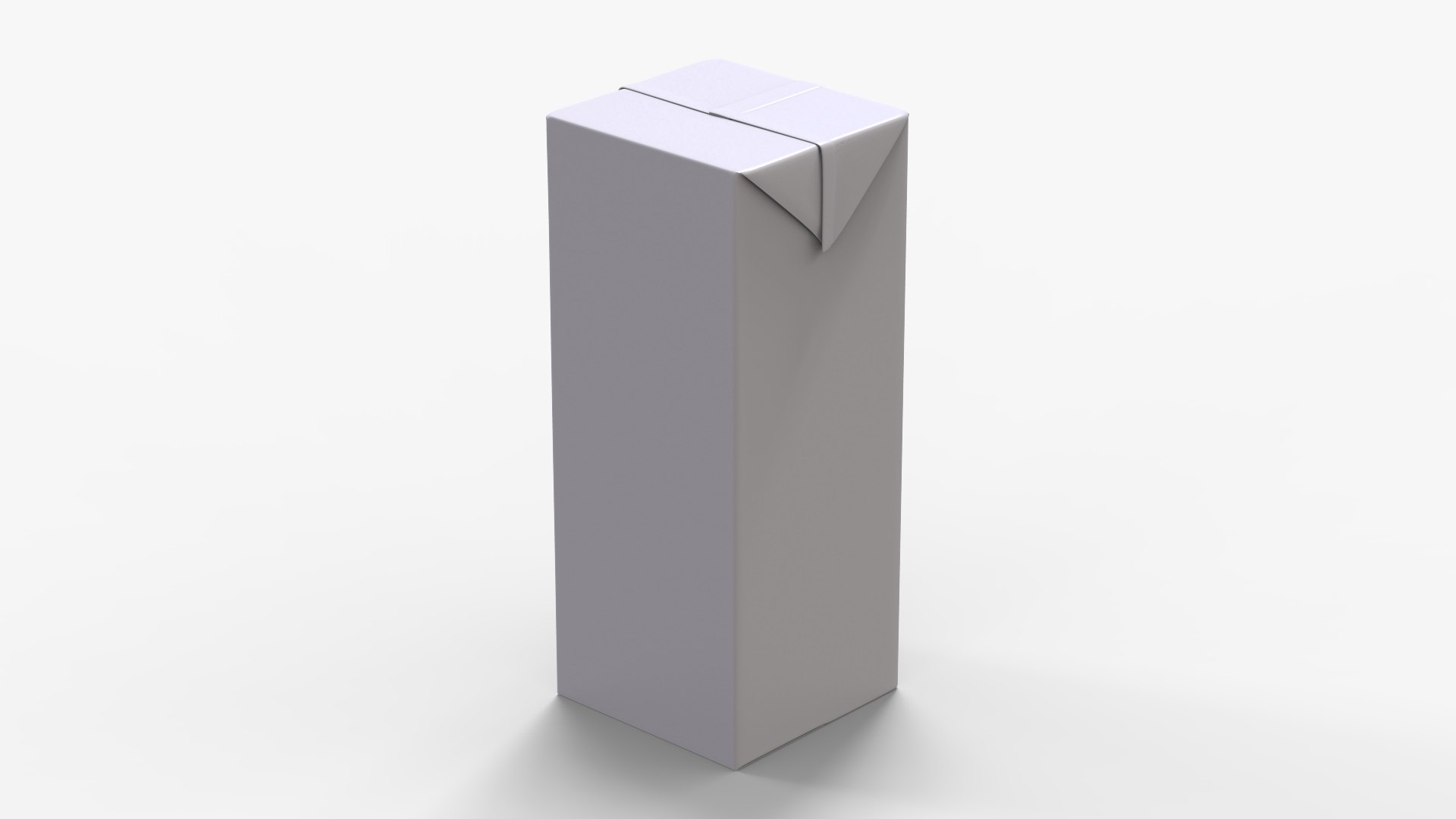 3D Brick Box Liquid Packaging - TurboSquid 1840410