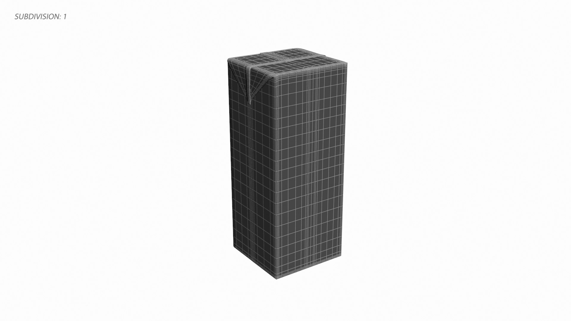 3D Brick Box Liquid Packaging - TurboSquid 1840410