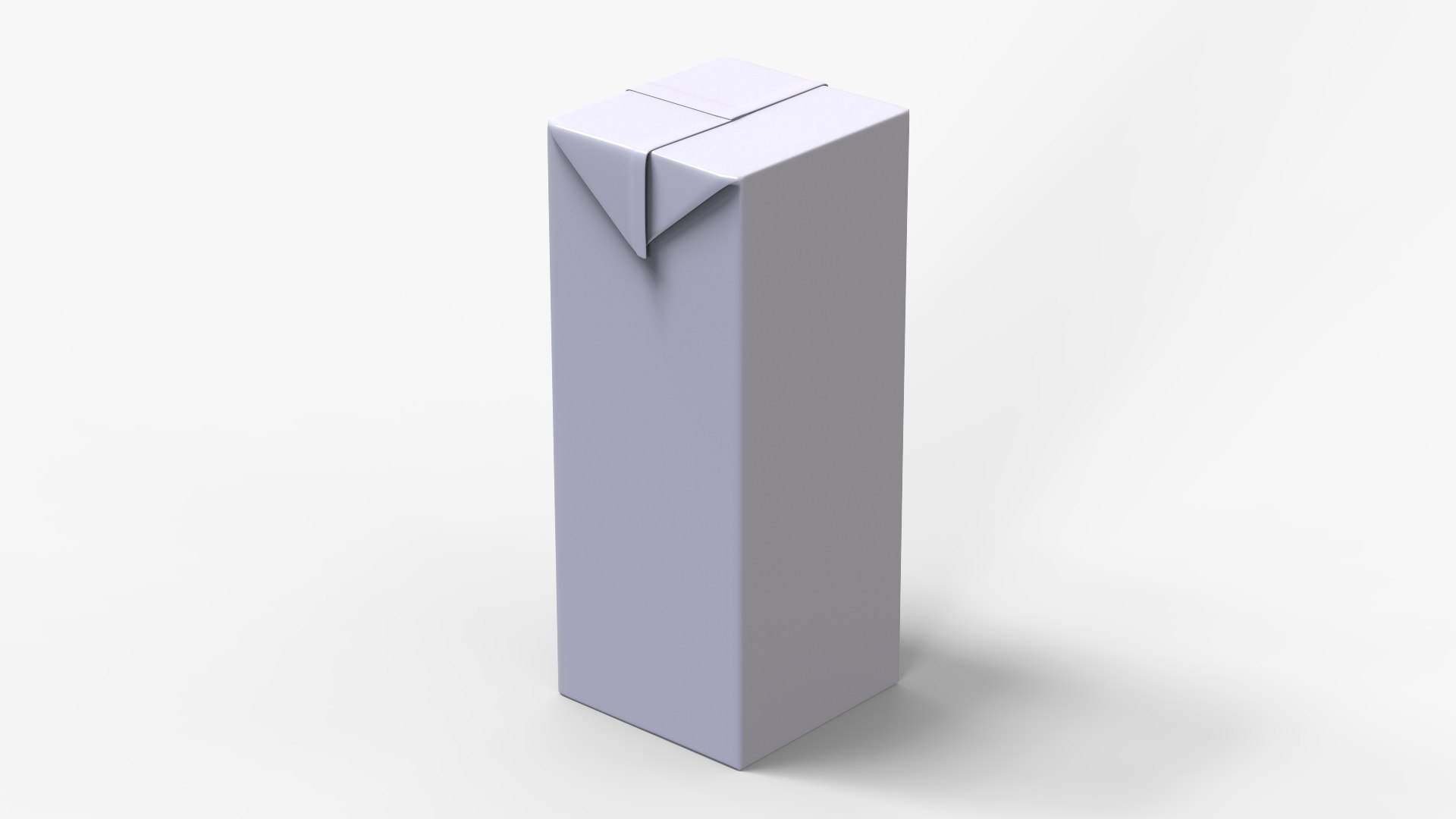 3D Brick Box Liquid Packaging - TurboSquid 1840410