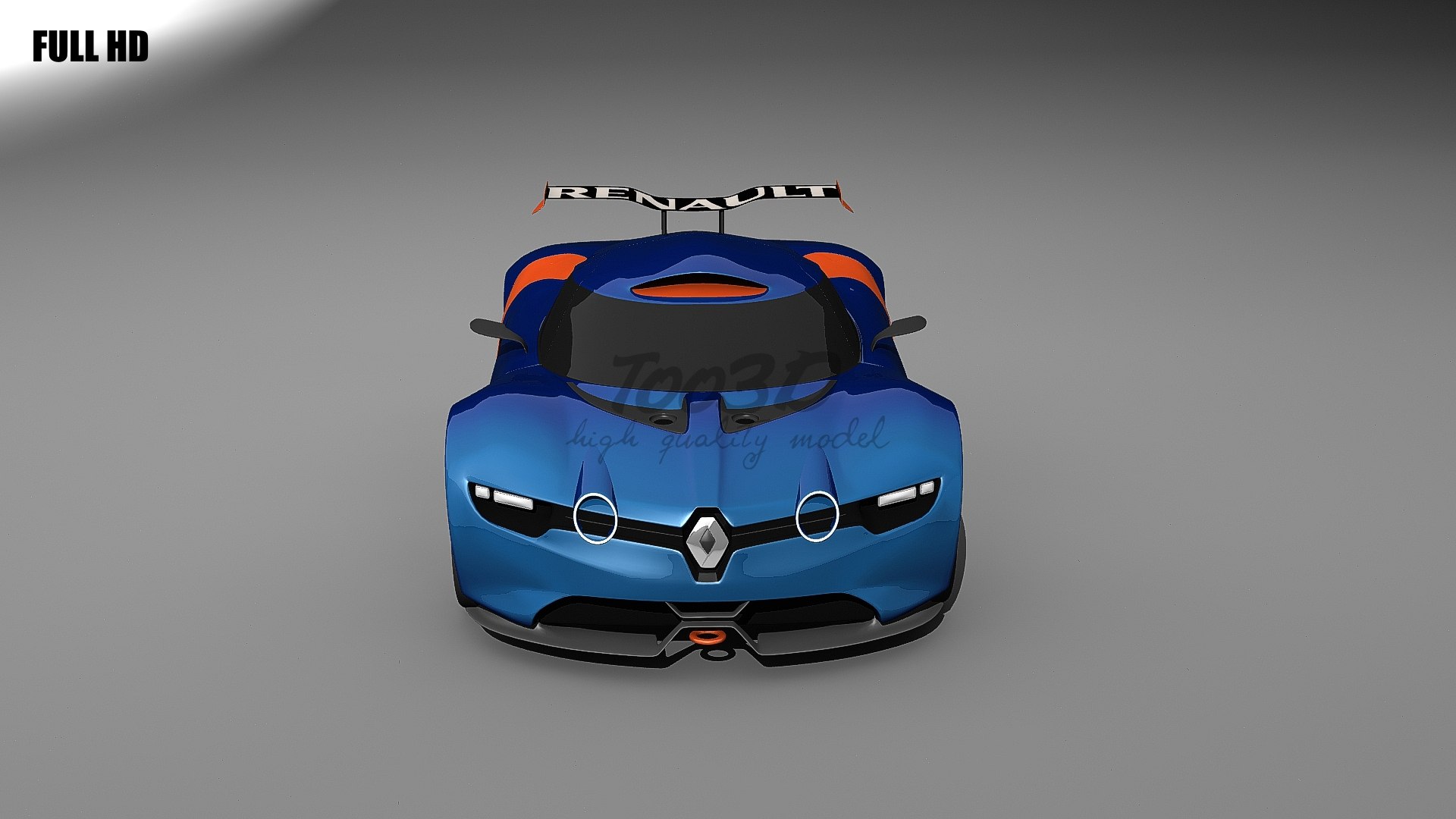 renault 3d model