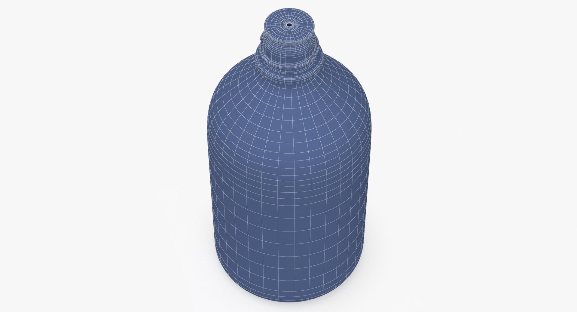 Laboratory bottle big acetone 3D - TurboSquid 1710385