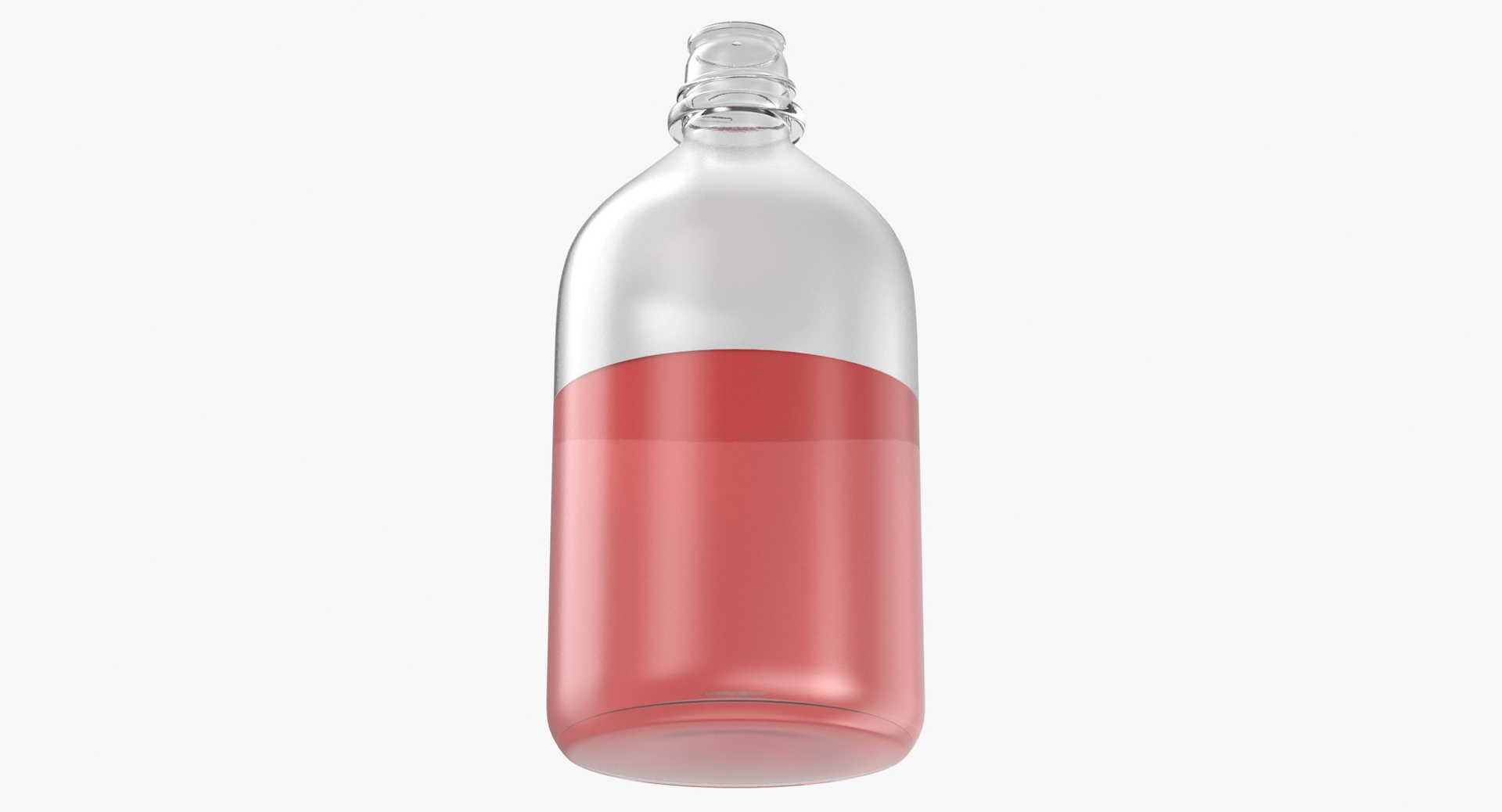 Laboratory bottle big acetone 3D - TurboSquid 1710385