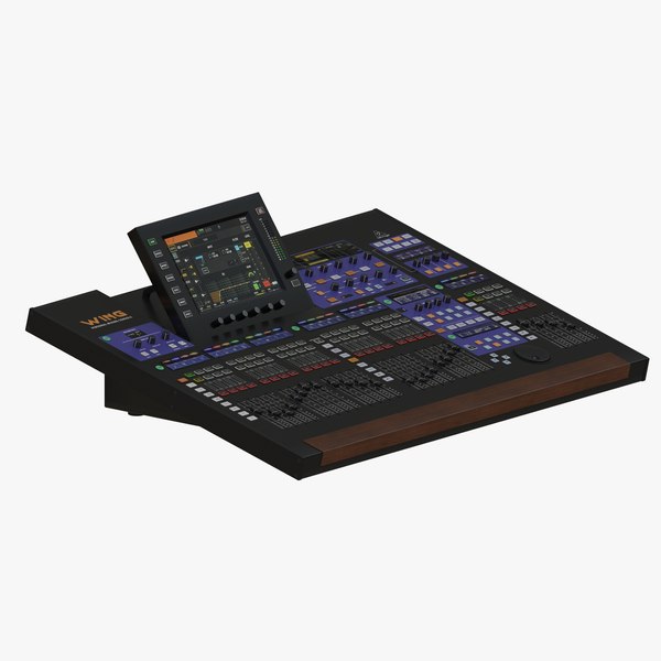 3D Audio Mixer model - TurboSquid 2014289