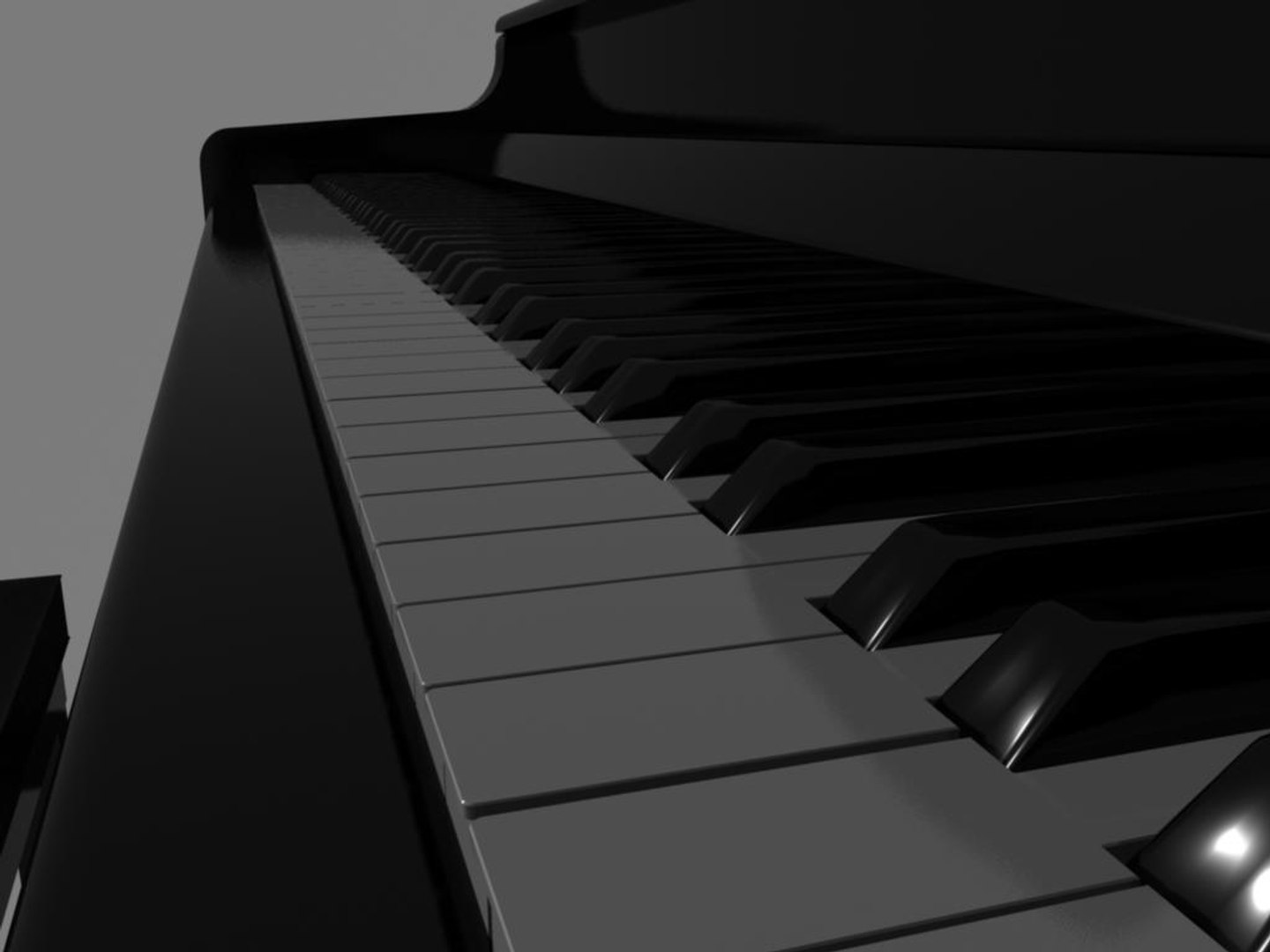 3d Piano Model