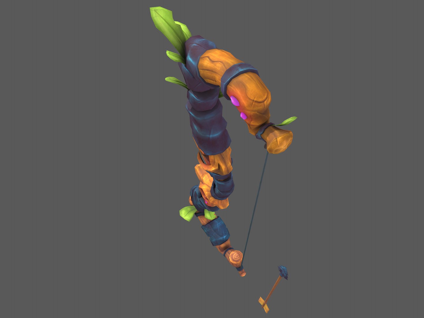 3D Stylized Bow Arrow - TurboSquid 1561199