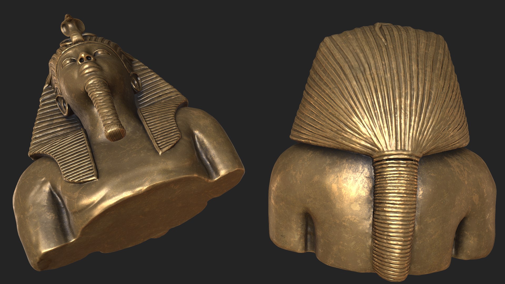 3D Pharaoh 05 - TurboSquid 2013137