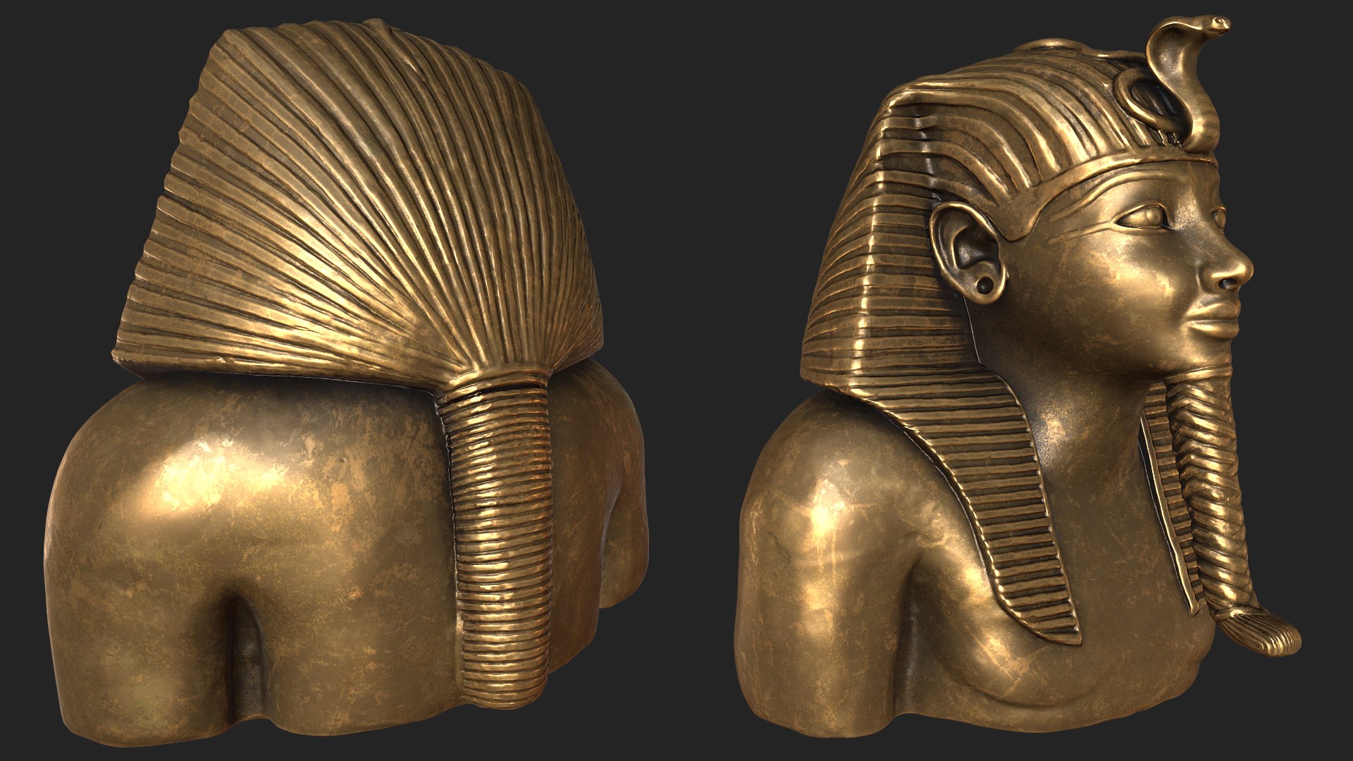 3D Pharaoh 05 - TurboSquid 2013137