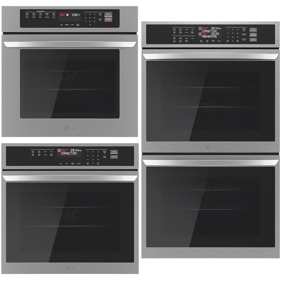 3D LG Ovens Collection - TurboSquid 2382207