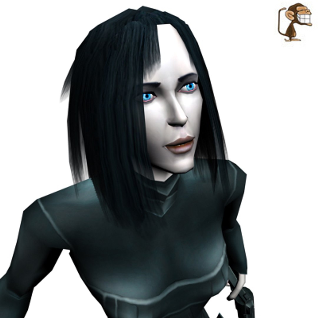 3d Model Ready Female Vampire Assassin