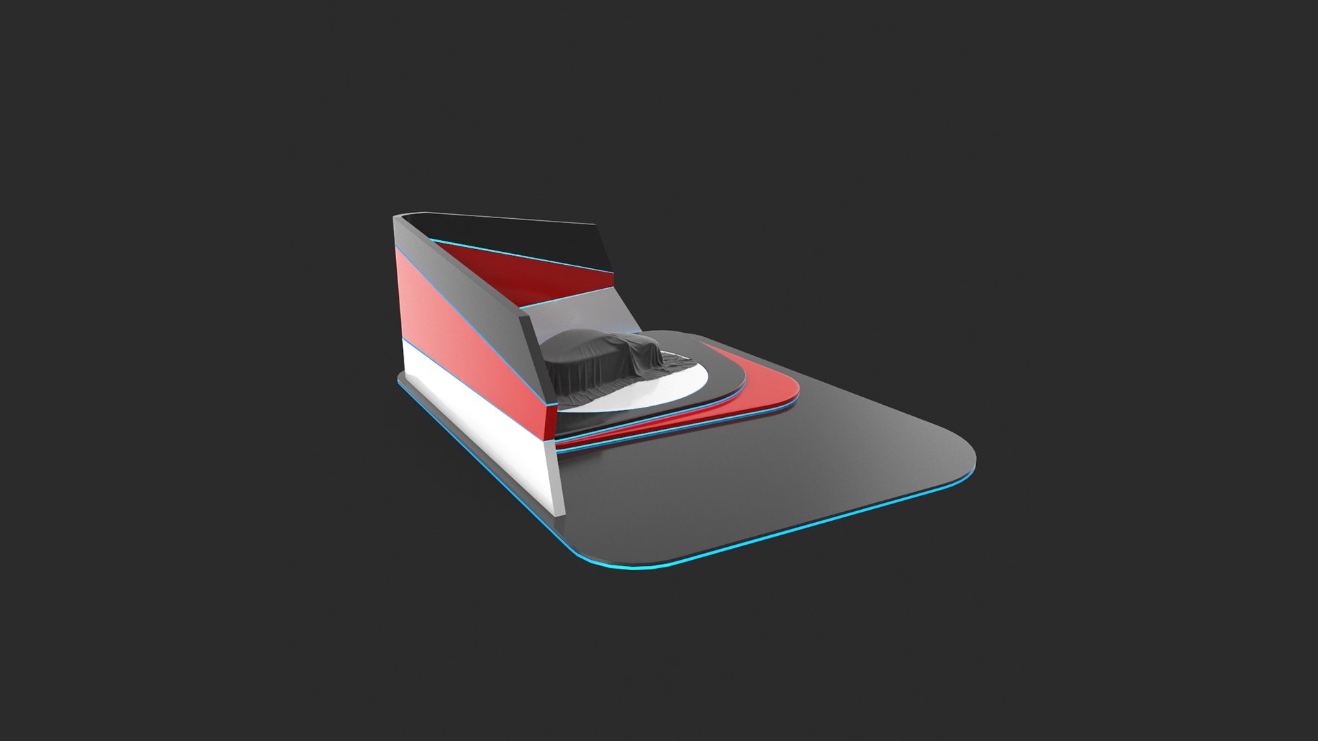 Event Car Exhibition model - TurboSquid 2069612