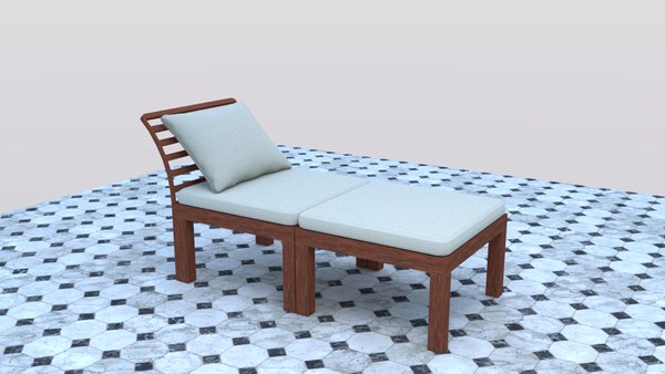 outdoor chair 3d model