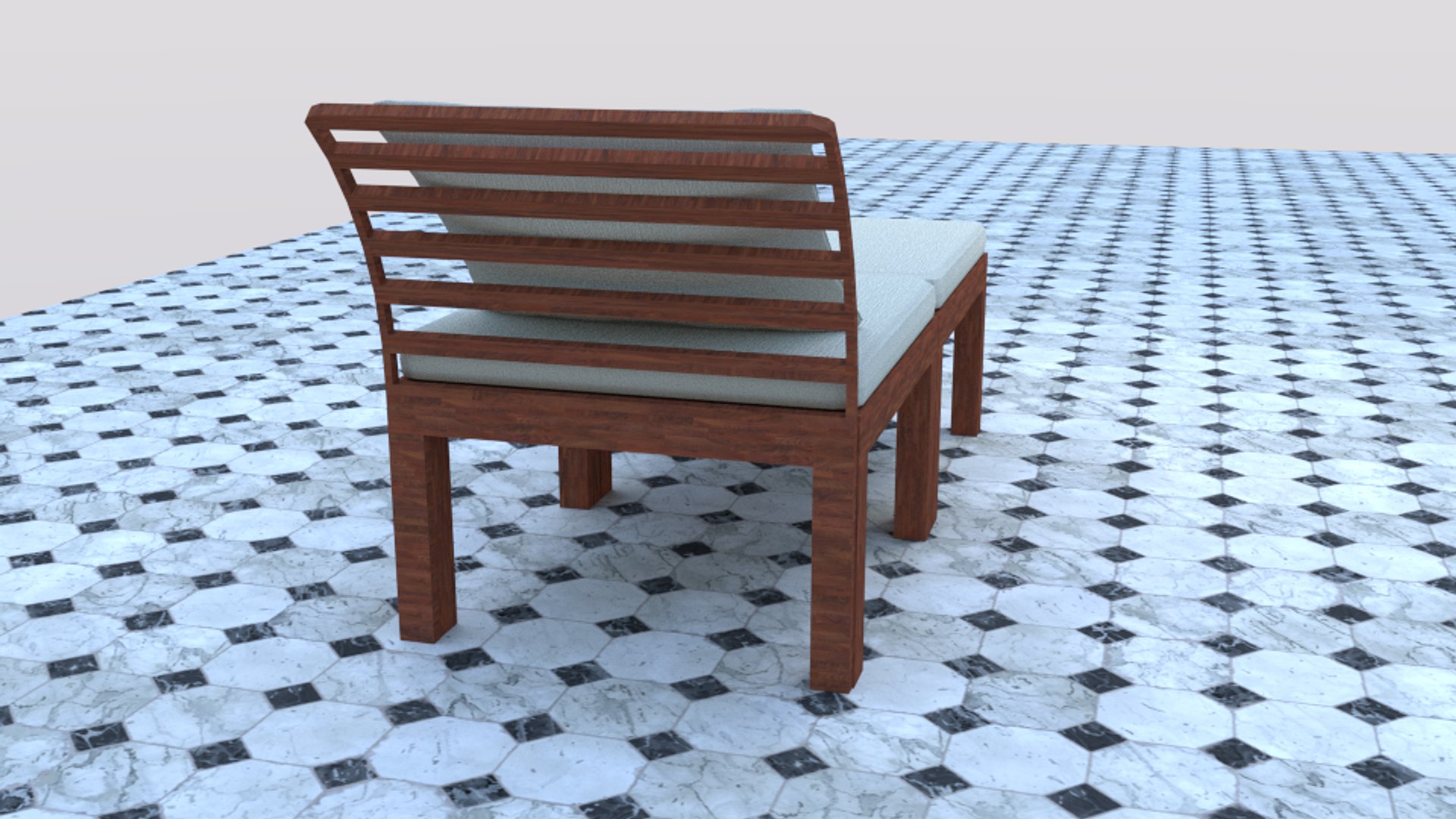 Outdoor Chair 3d Model