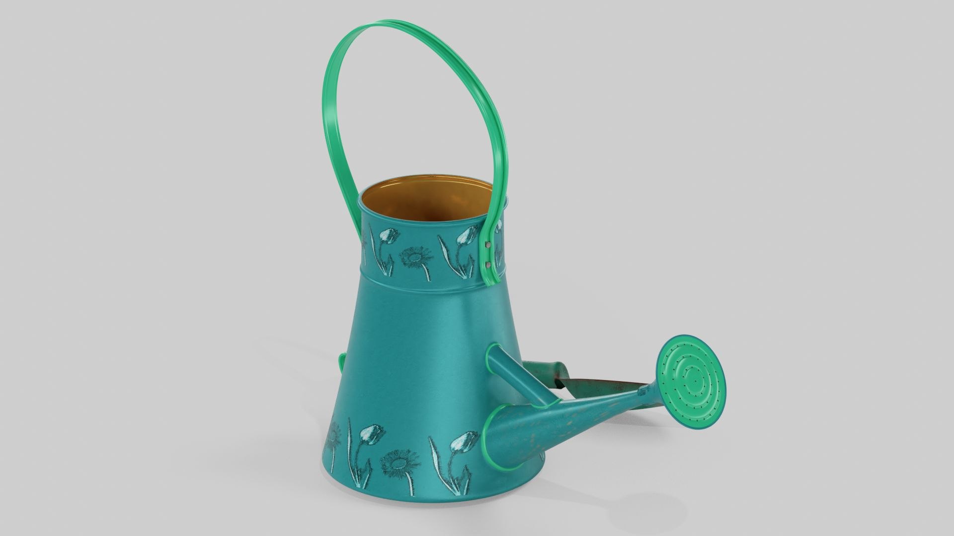 Watering Can 3D Model - TurboSquid 1942393