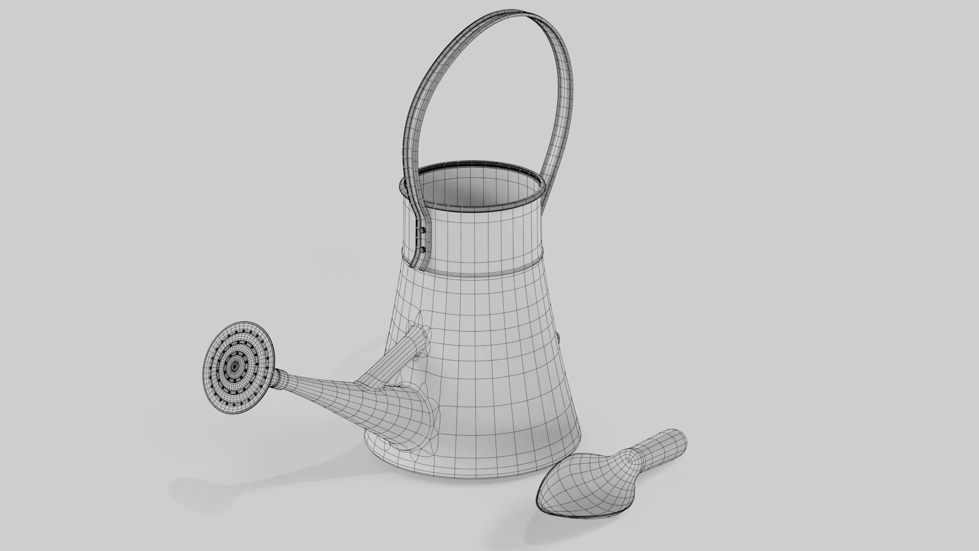 Watering Can 3D Model - TurboSquid 1942393