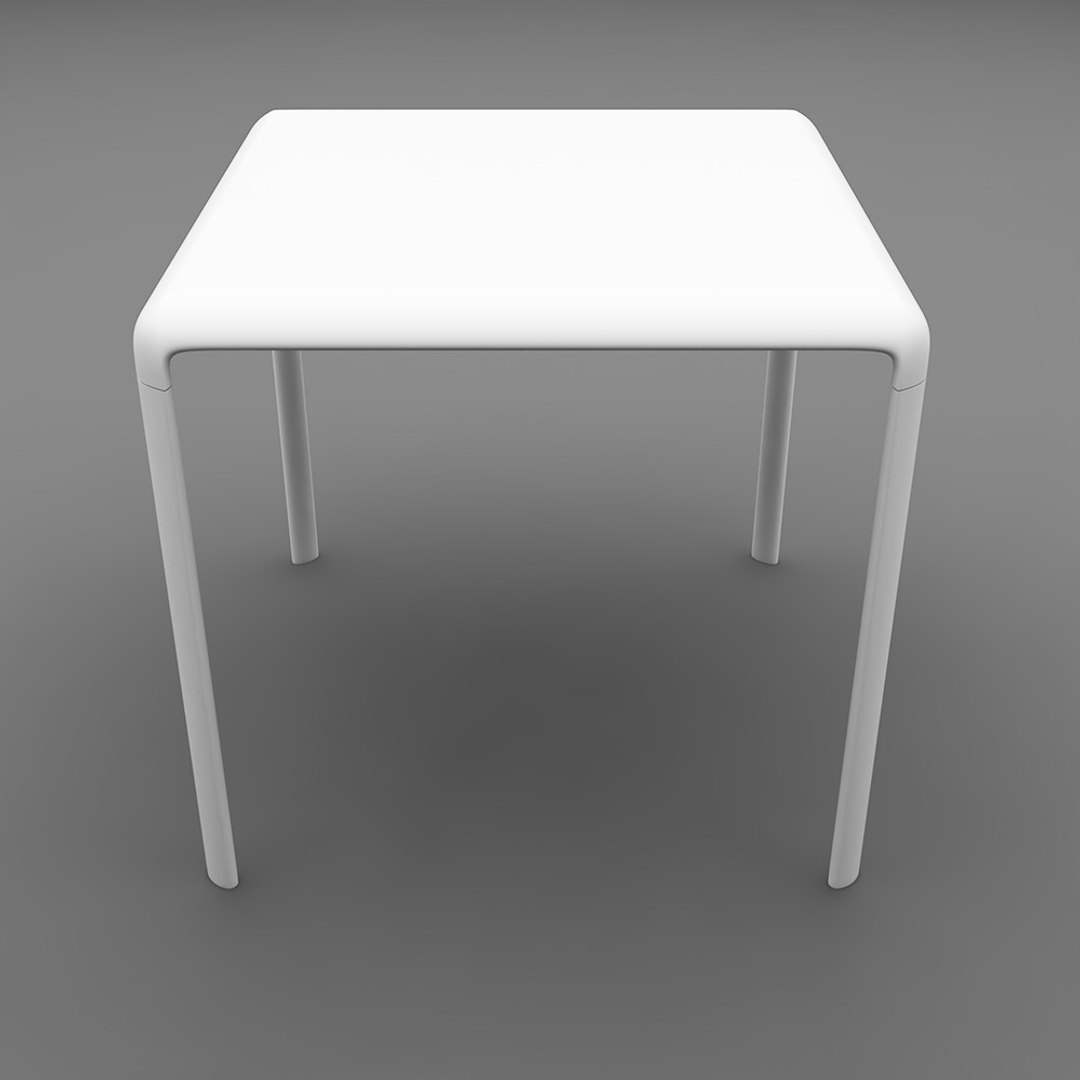 Snow table 3D model - TurboSquid 1415514