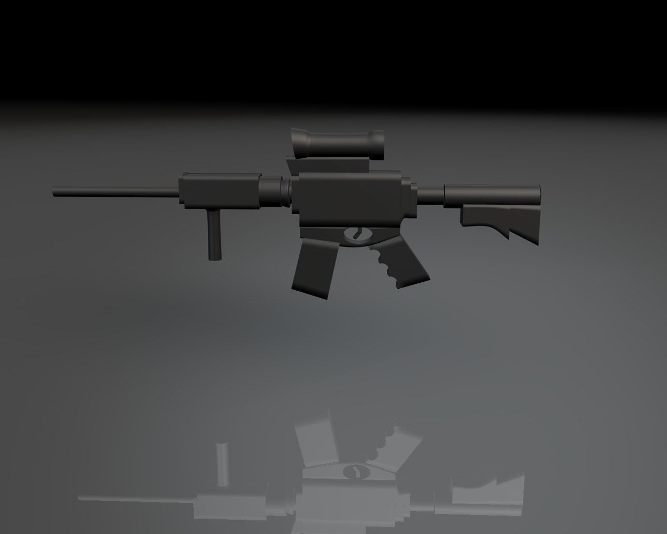 3d Basic M4 Model