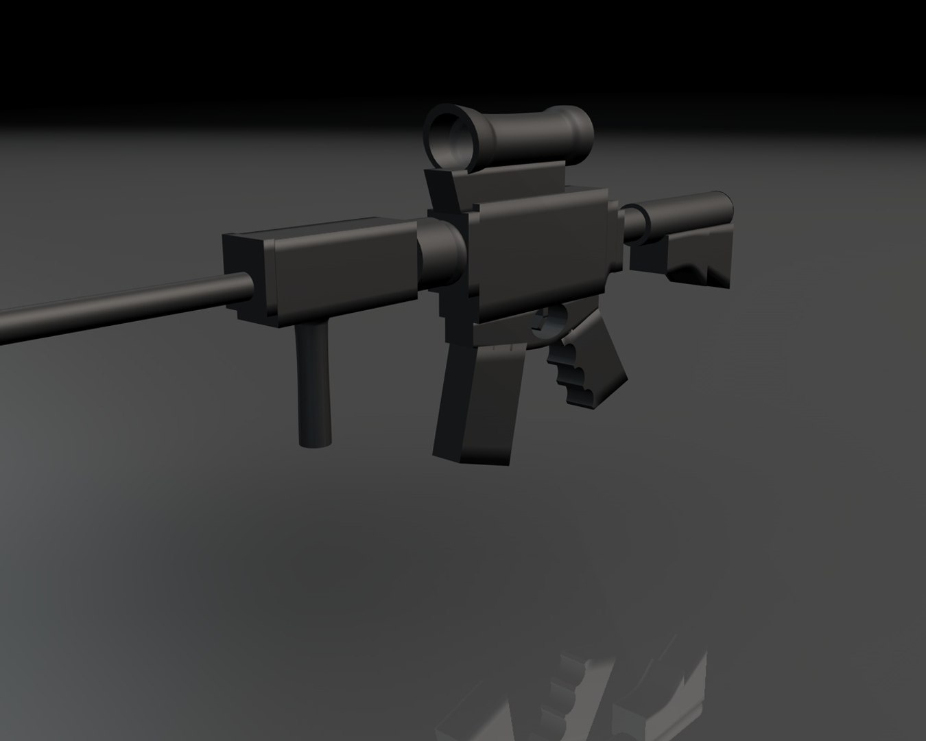 3d Basic M4 Model