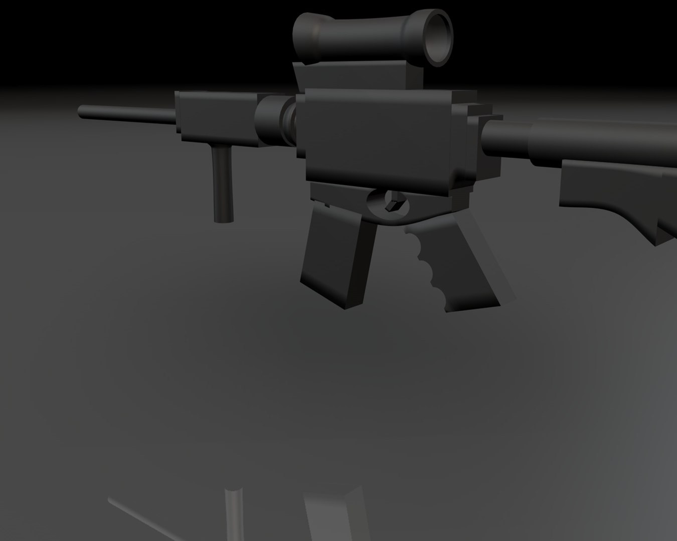 3d Basic M4 Model