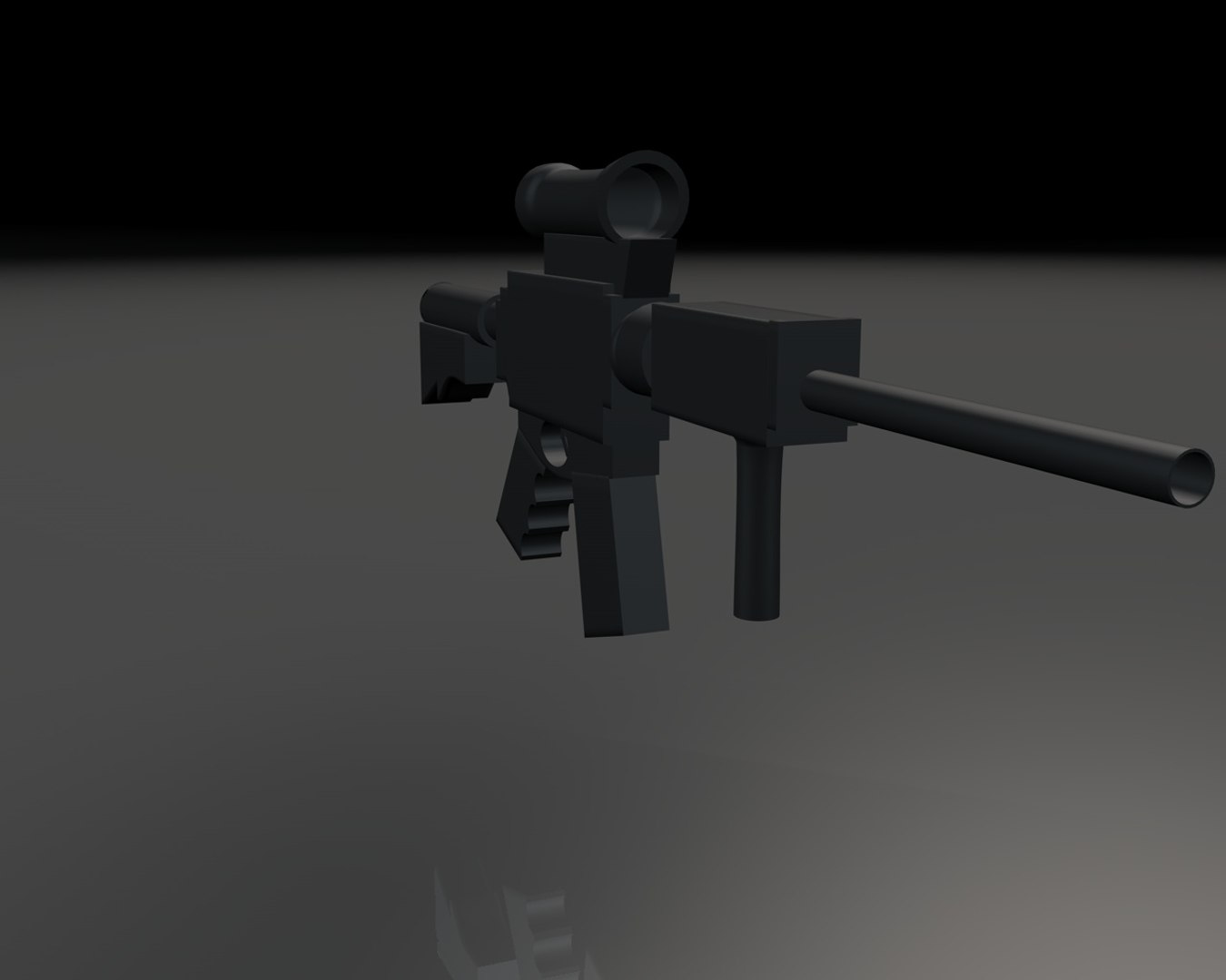 3d Basic M4 Model